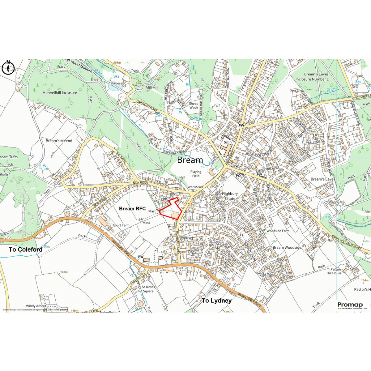 Bream RFC Development Site, Bream, Lydney, Gloucestershire » Powells ...
