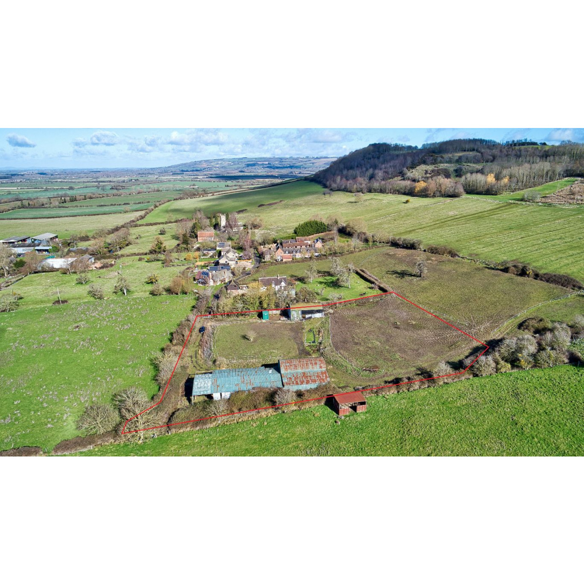 Hill Farm Barns Commercial Development Site, Oxenton, Cheltenham ...