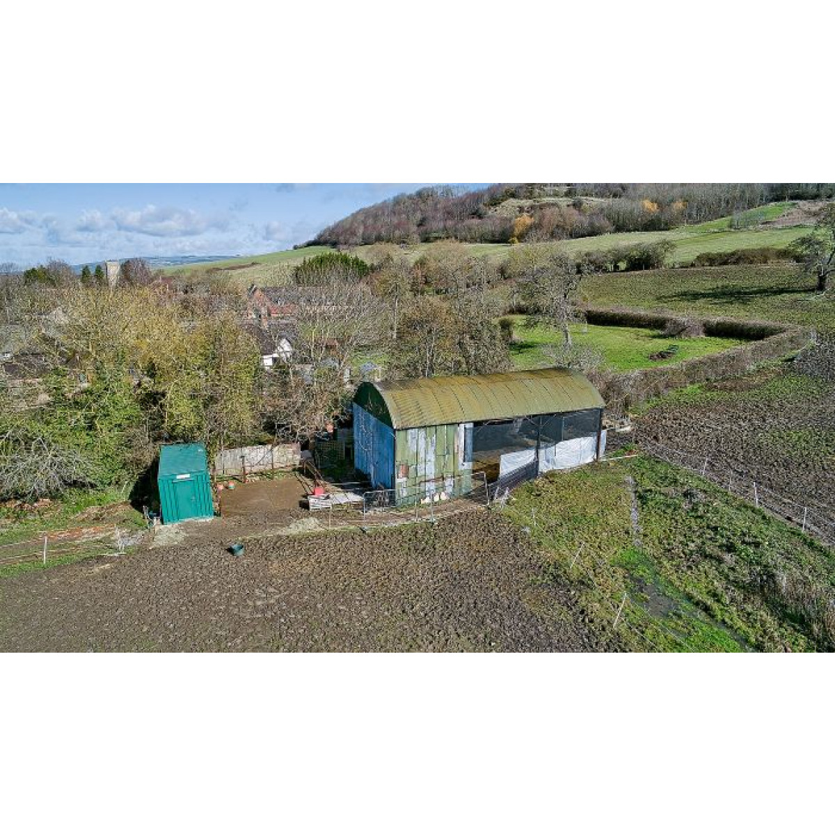 Hill Farm Barns Commercial Development Site, Oxenton, Cheltenham ...